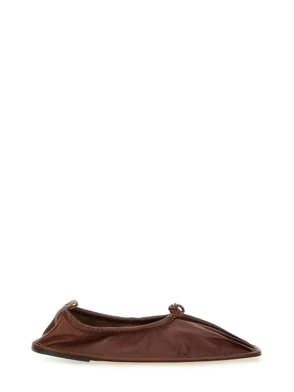 Hereu Dancer Puntera Flat - Brown