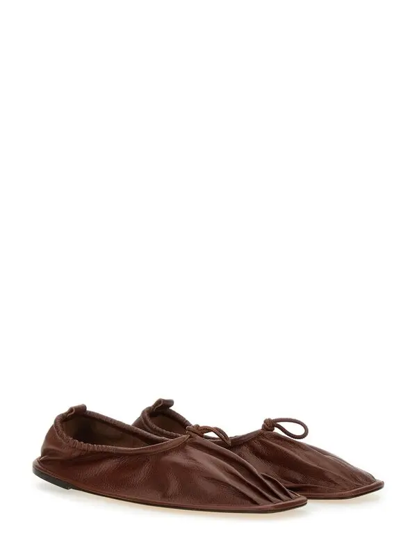 Hereu Dancer Puntera Flat - Brown