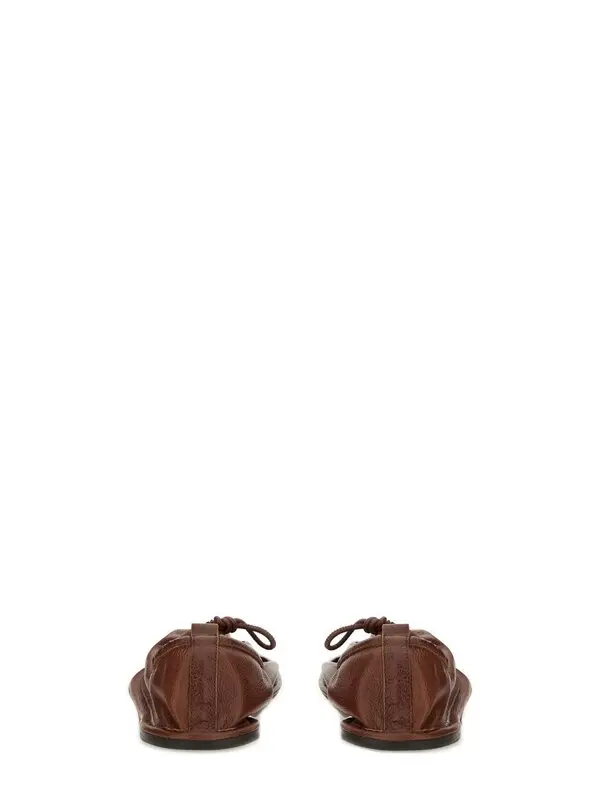 Hereu Dancer Puntera Flat - Brown