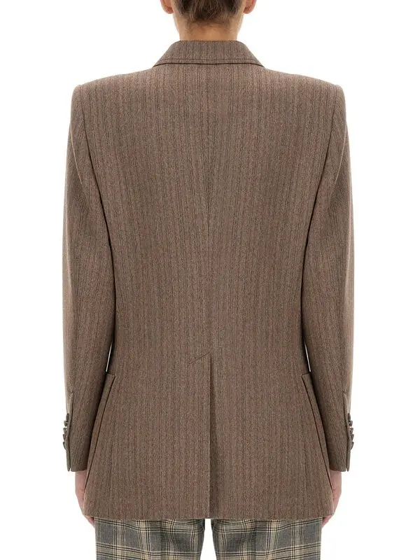 Gucci Herringbone Wool Jacket