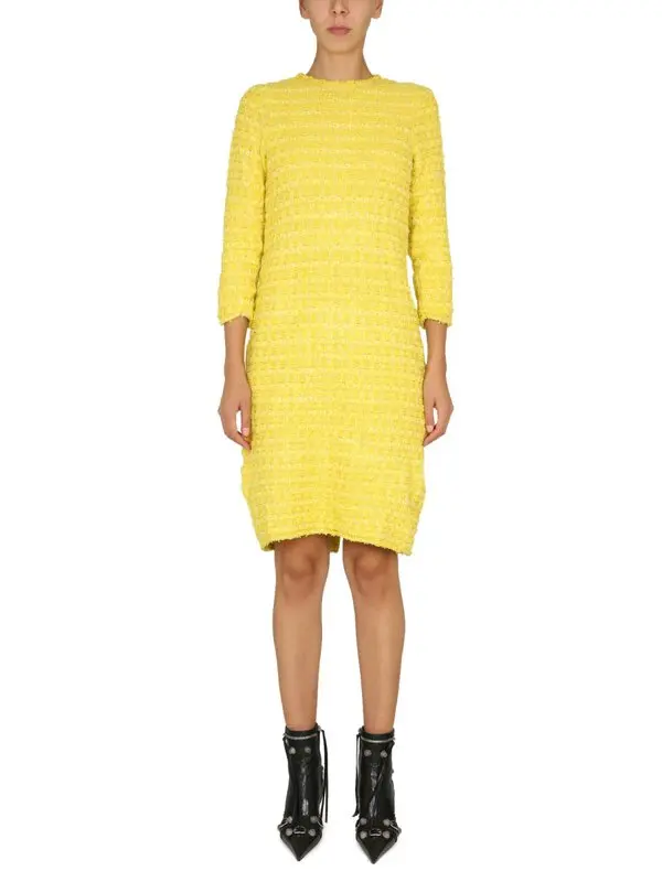 Balenciaga Back-to-front Short Dress - Yellow