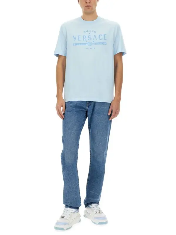 Versace T-shirt With Logo