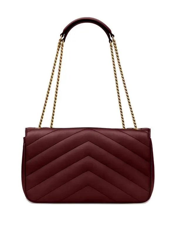 Saint Laurent Loulou Medium Leather Shoulder Bag - Multicolor