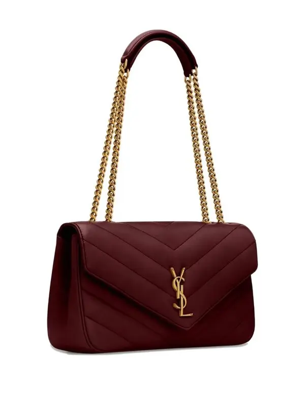 Saint Laurent Loulou Medium Leather Shoulder Bag - Multicolor