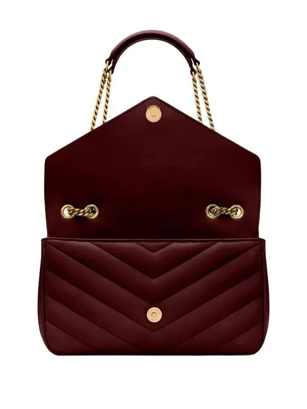 Saint Laurent Loulou Medium Leather Shoulder Bag - Multicolor