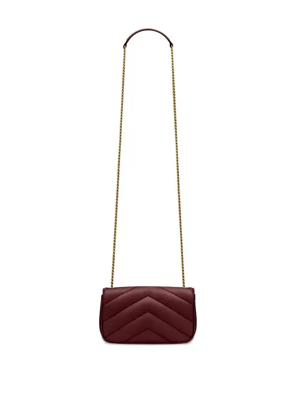 Saint Laurent Loulou Mini Leather Crossbody Bag - Multicolor