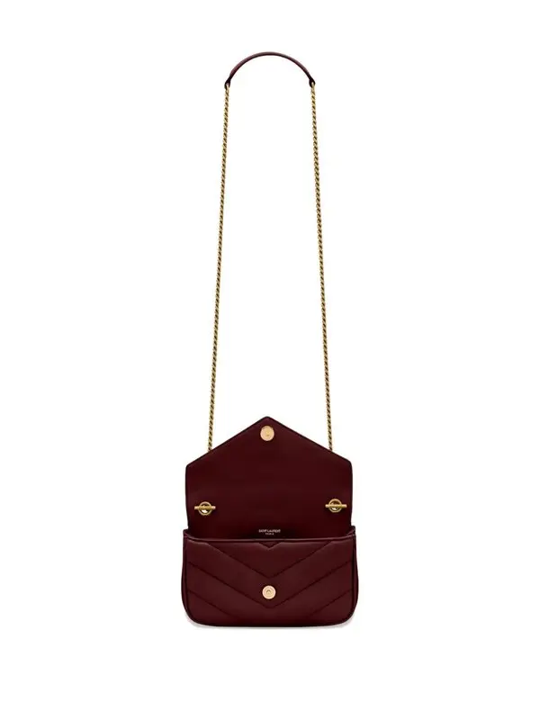 Saint Laurent Loulou Mini Leather Crossbody Bag - Multicolor