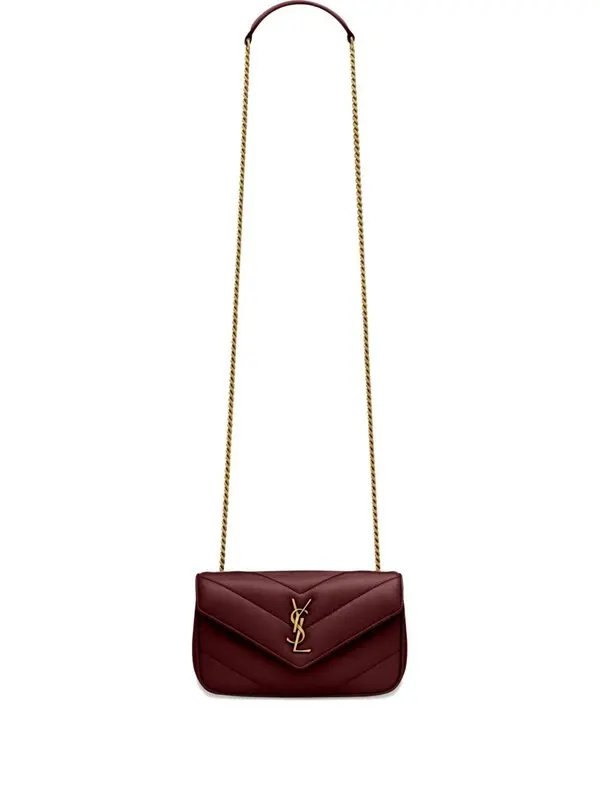Saint Laurent Loulou Mini Leather Crossbody Bag - Multicolor