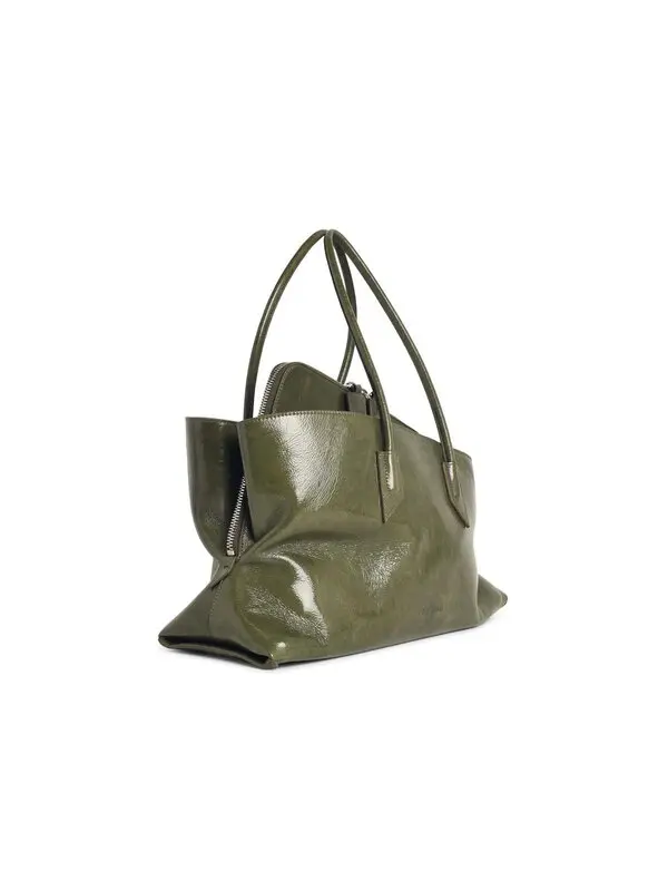 Attico La Passeggiata' Medium Leather Bag - Green