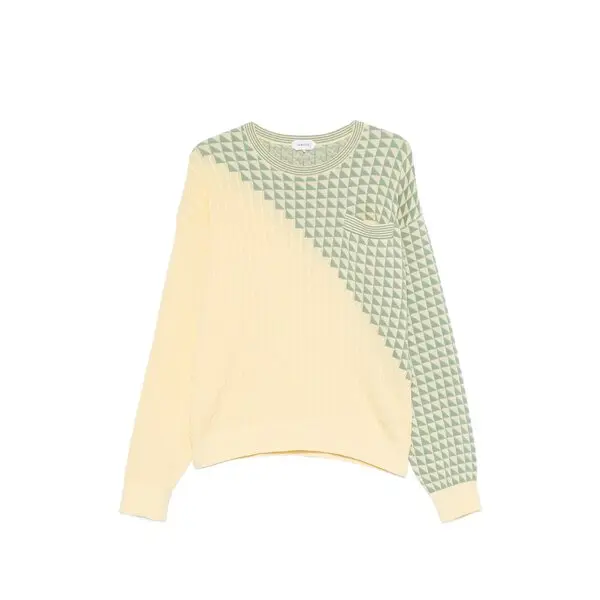 Versace Geometric Pattern Knit Jumper