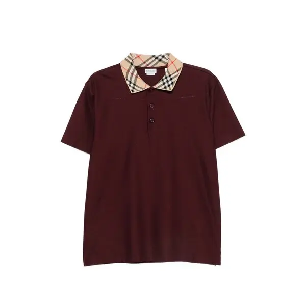 Burberry Polo Shirts - Red