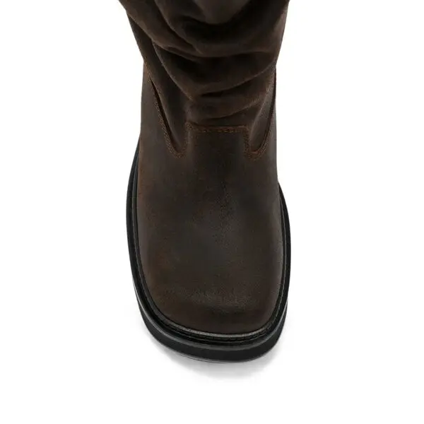 Attico Knee High Boots - Brown