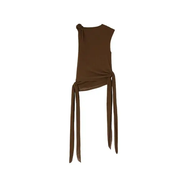 GANNI Tops Vests & Tank Tops - Brown