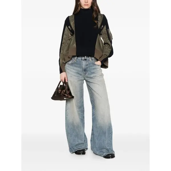 Sacai Jackets Oversized Jackets