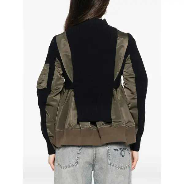 Sacai Jackets Oversized Jackets