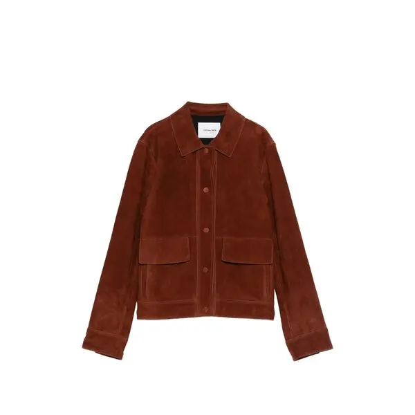 YVES SALOMON Jackets Leather Jackets - Brown