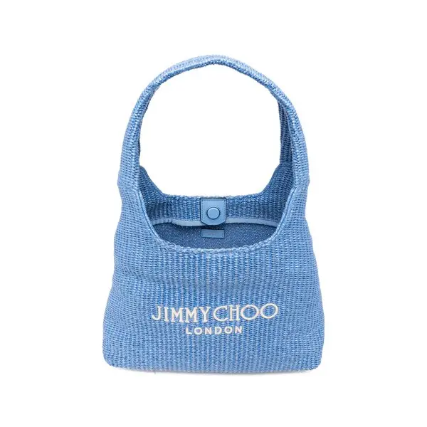 JIMMY CHOO Raffia Shoulder Bag