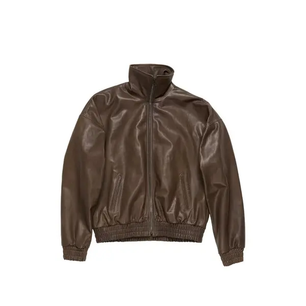 Acne Studios Jackets Leather Jackets - Brown