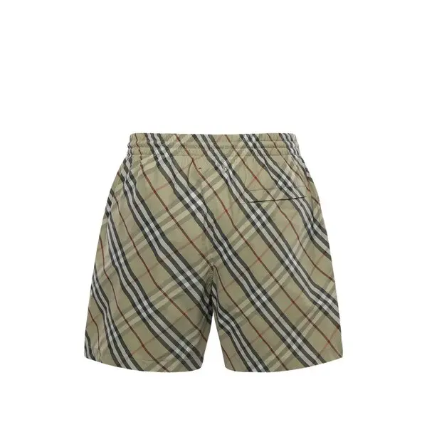Burberry Checked Swim Shorts