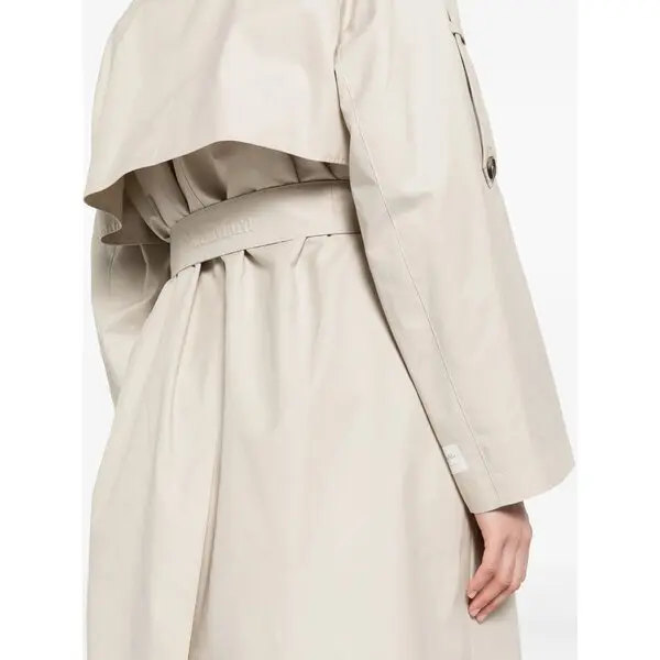 Max Mara Double-breasted Trench Coat - Cream