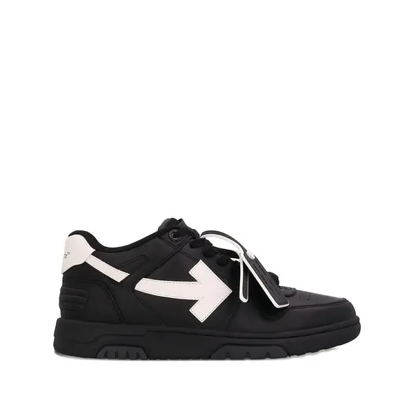 Off-White Arrow Marker" Low Top Sneakers - Black