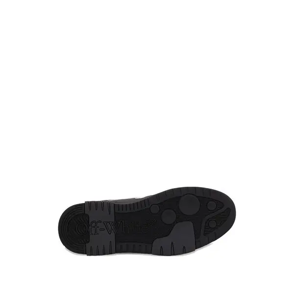 Off-White Arrow Marker" Low Top Sneakers - Black