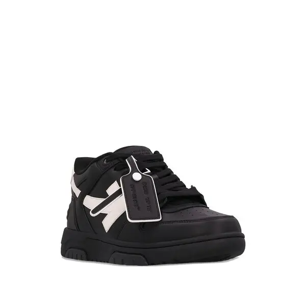Off-White Arrow Marker" Low Top Sneakers - Black