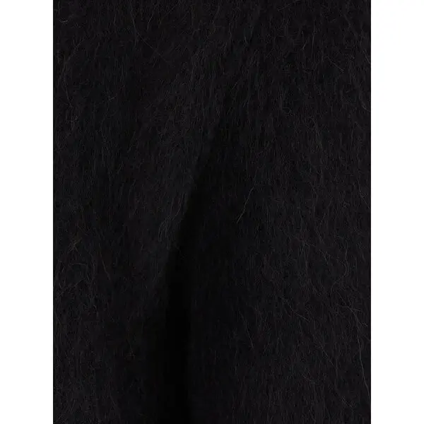 Our Legacy Textured Hooded Zip-up Sweater - Black