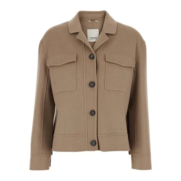 Max Mara Neutrals Jackets Military Jackets