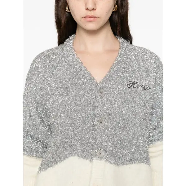 Kenzo Grey Knitwear Cardigan - Gray