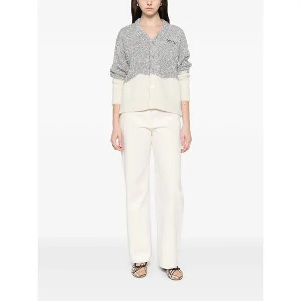 Kenzo Grey Knitwear Cardigan - Gray