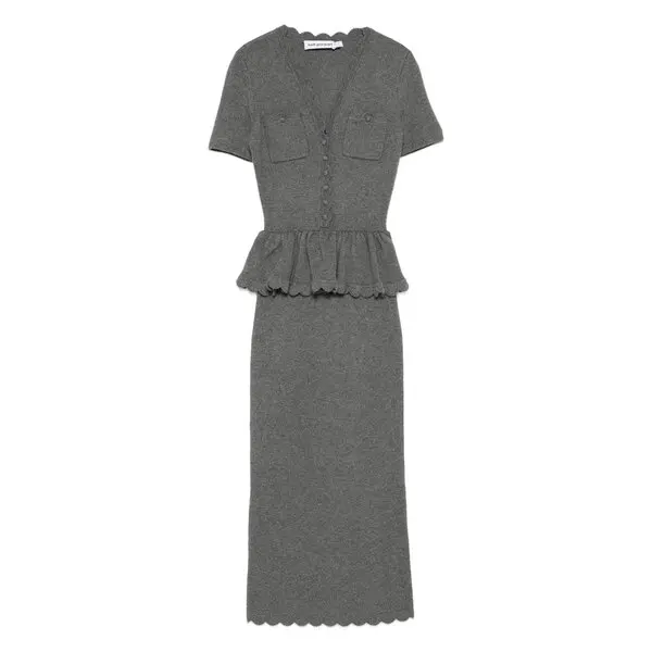 SELF-PORTRAIT Grey Dresses Day Dresses - Gray