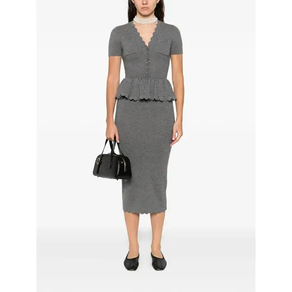 SELF-PORTRAIT Grey Dresses Day Dresses