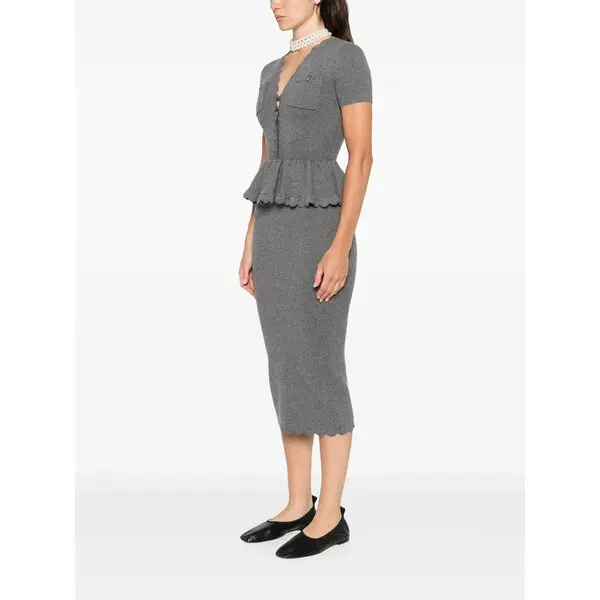SELF-PORTRAIT Grey Dresses Day Dresses