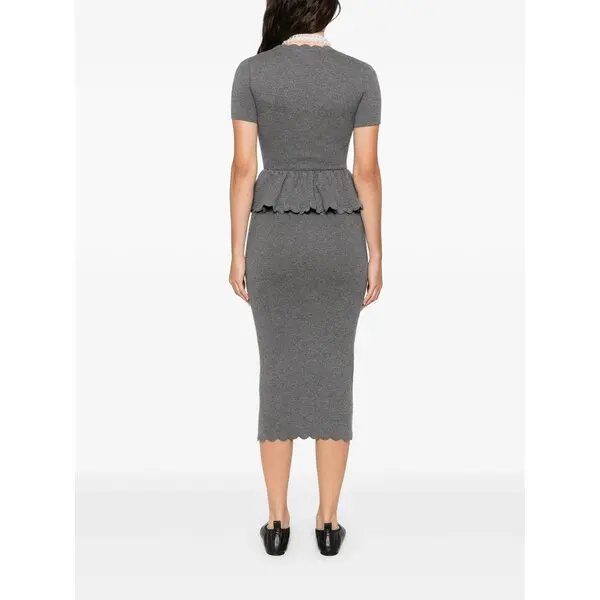 SELF-PORTRAIT Grey Dresses Day Dresses
