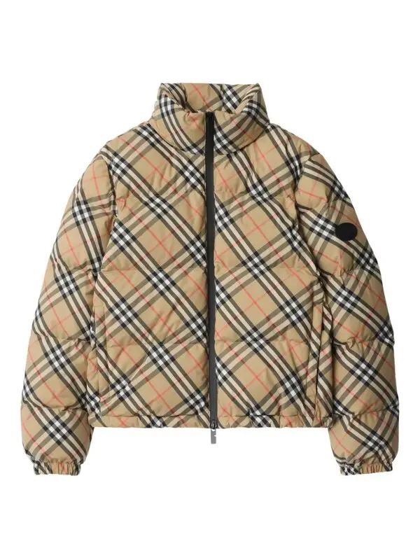 Burberry Check Ambleside Puffer Jacket - Multicolor