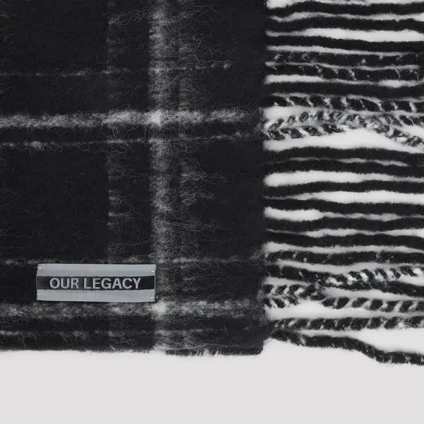 Our Legacy Estate Scarf - Black