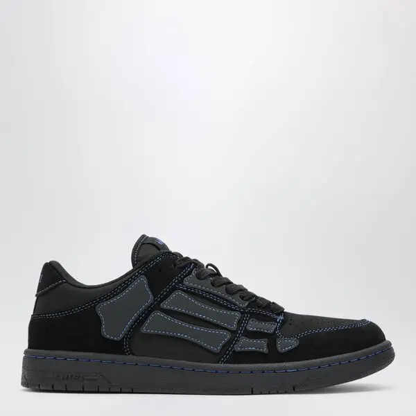 Amiri Calf Leather Low-top Sneakers - Black