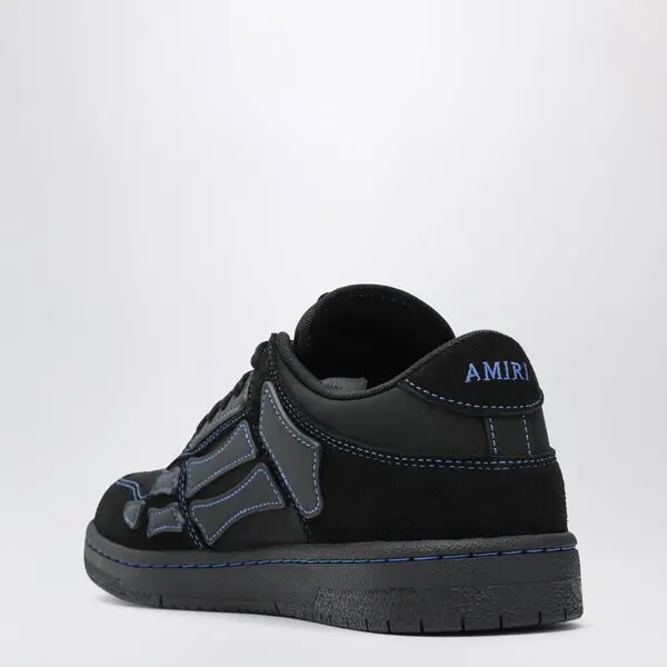 Amiri Calf Leather Low-top Sneakers - Black