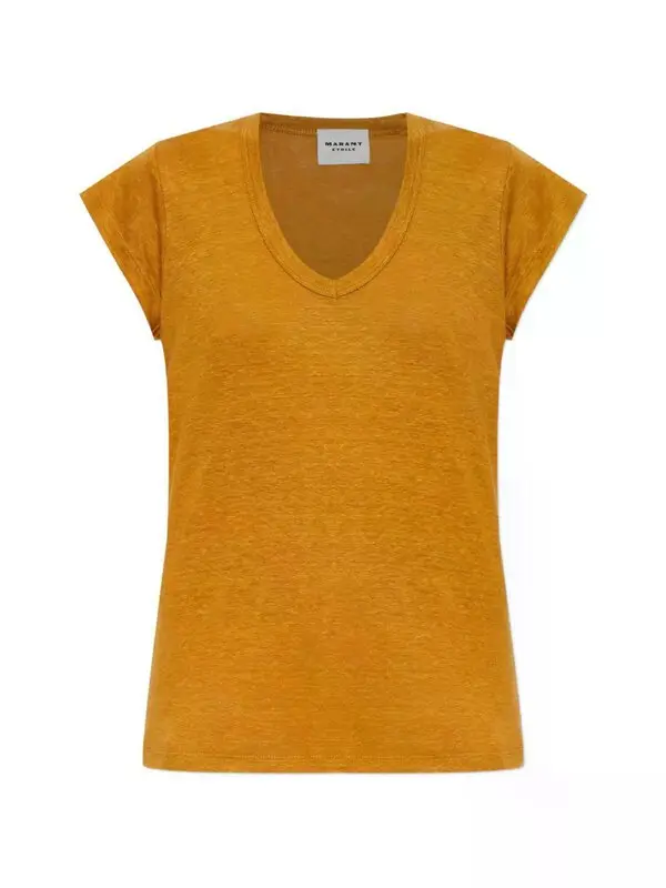 MARANT ETOILE Zankou Linen T-shirt