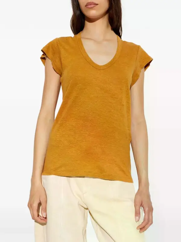 MARANT ETOILE Zankou Linen T-shirt