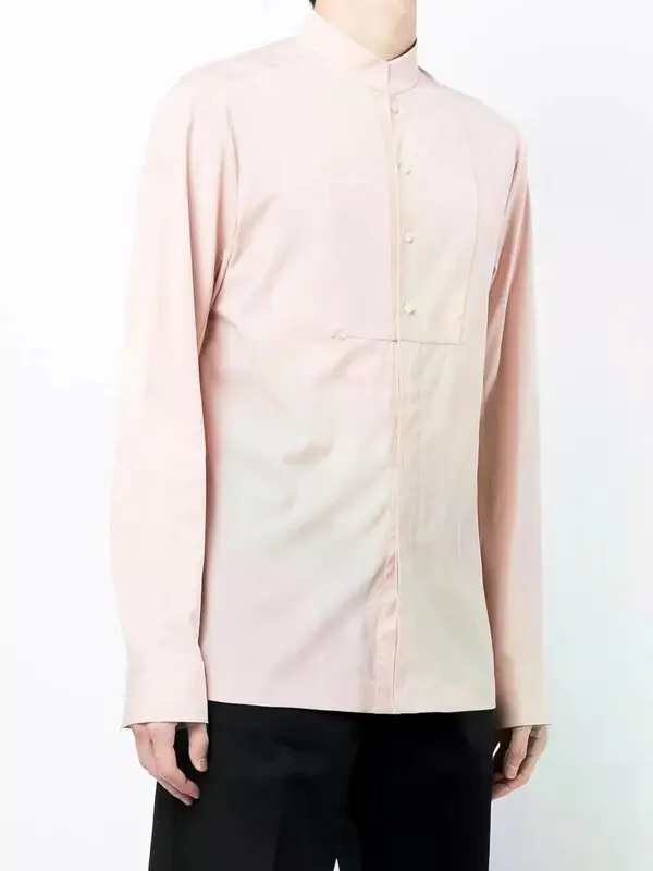 Shiatzy Chen Mandarin-collar Fitted Shirt