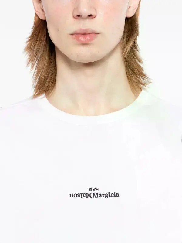 MAISON MARGIELA Distorted Logo T-shirt