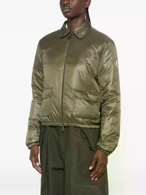 Moncler Lanset Padded Jacket - Green