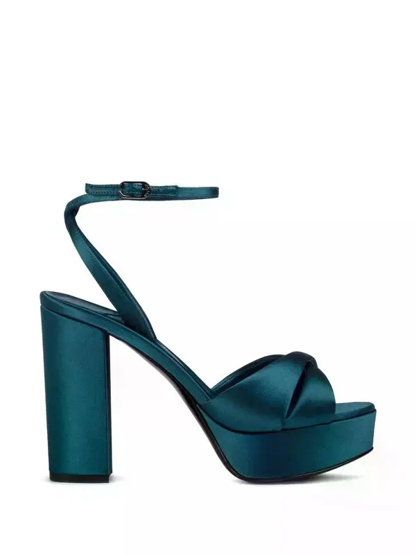 LE SILLA Odette Platform Sandals - Green