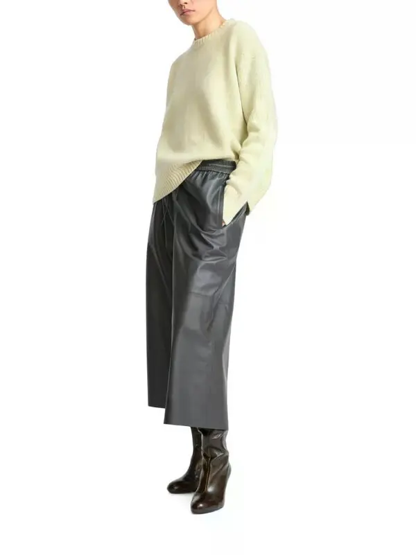 YVES SALOMON Crew Neck Cashmere Sweater