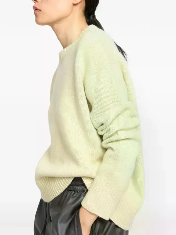 YVES SALOMON Crew Neck Cashmere Sweater
