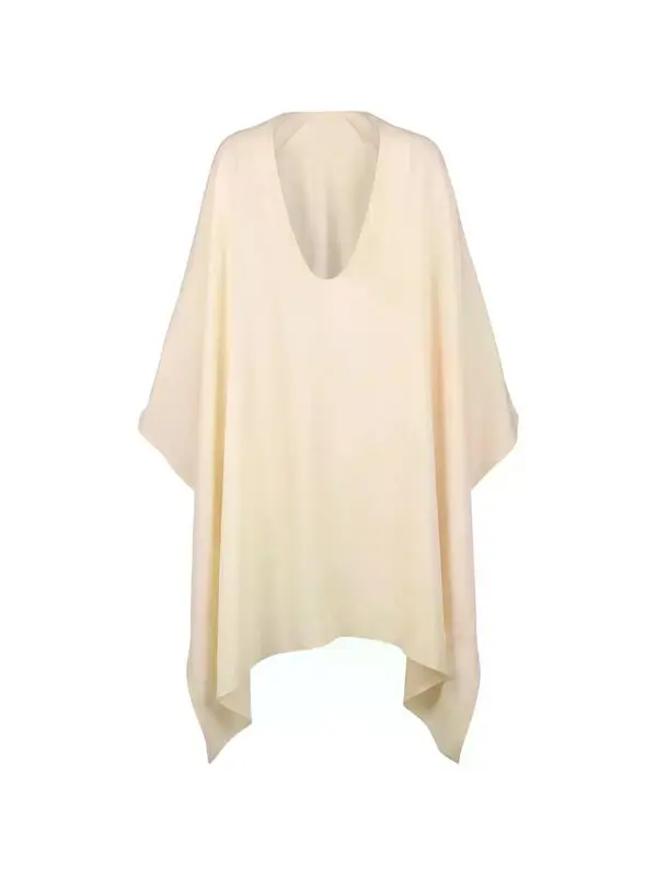 Valentino Garavani V-neck Cape With Draped Detail
