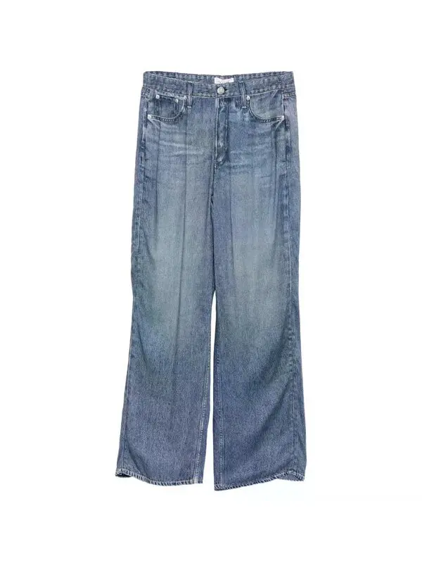 Rag & Bone Miramar Slink Wide-leg Pants - Blue