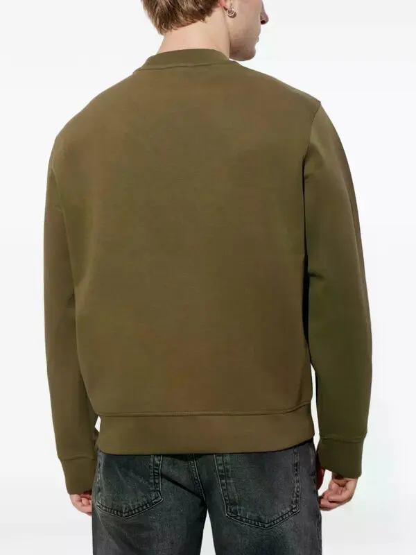 Emporio Armani Logo Embroidered Sweatshirt